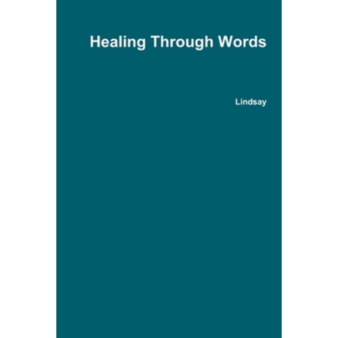 Healing Through Words Paperback, Lulu.com - 가격 변동 추적 그래프 - 역대가