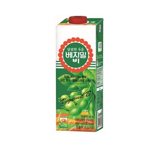 베지밀 달콤한 두유 B, 950ml, 6개 - 두유 | 쿠팡