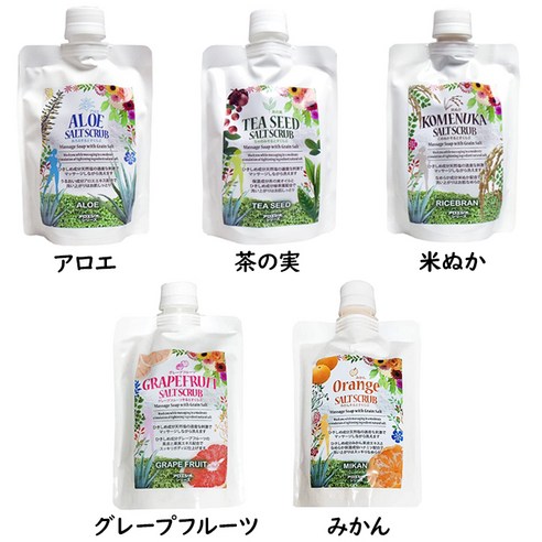 일본 온천 알로에시오 츠부 소금 스크럽 마사지 비누 455g - 바디스크럽 | 쿠팡