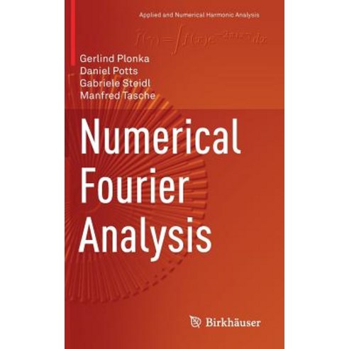 Numerical Fourier Analysis Hardcover, Birkhauser, English ...