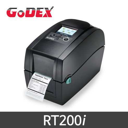 [고덱스] RT200i 바코드프린터 203dpi 열전사 감열 GODEX - 라벨프린터 | 쿠팡