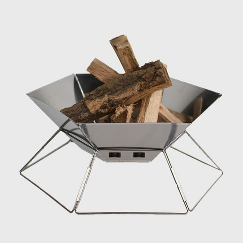 KOOLMAN(쿨맨) 육각 접이식 화로대 대형