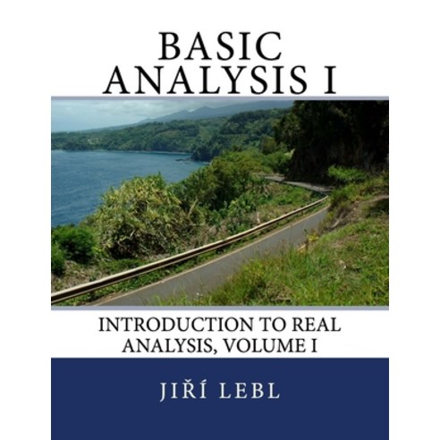 Basic Analysis I: Introduction to Real Analysis Volume I Paperback ...