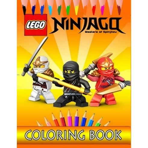 LEGO NINJAGO Coloring Book: Coloring Book for Kids NINJAGO Coloring ...