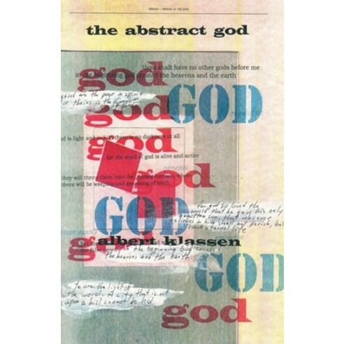 (영문도서) The Abstract god Paperback, Albert Klassen, English ...