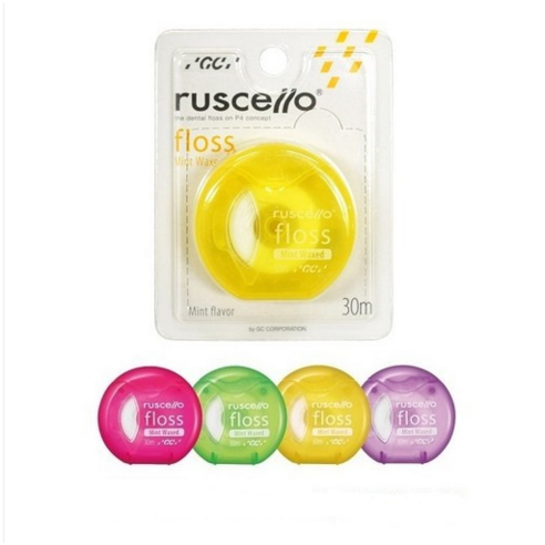 GC ruscello floss 루셀로 치실 30M (6개=1box 랜덤발송) - 치실 | 쿠팡