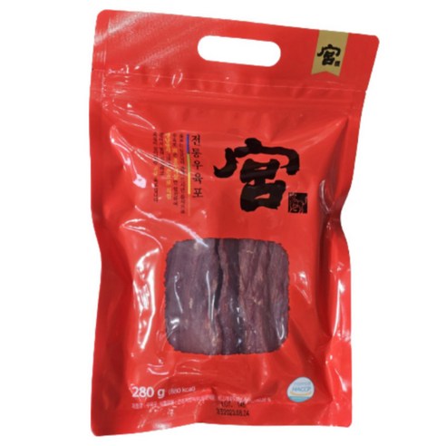 견우 궁 우육포, 280g, 4개 - 육포 | 쿠팡