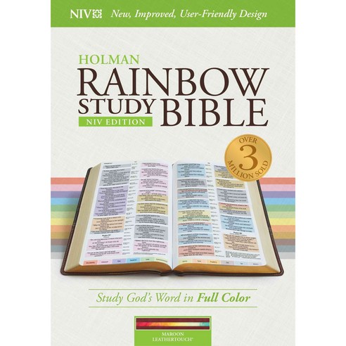 Holman Rainbow Study Bible: New International Version Maroon ...