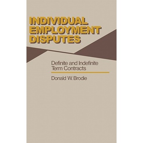 Individual Employment Disputes: Definite and Indefinite Term Contracts ...