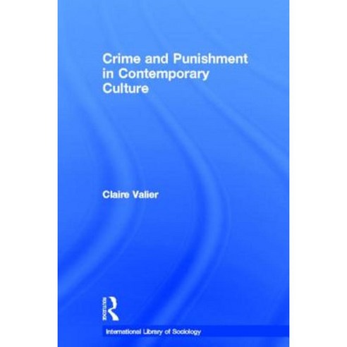 Crime and Punishment in Contemporary Culture Hardcover, Routledge - 가격 ...