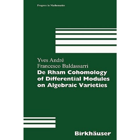 de Rham Cohomology of Differential Modules on Algebraic Varieties ...