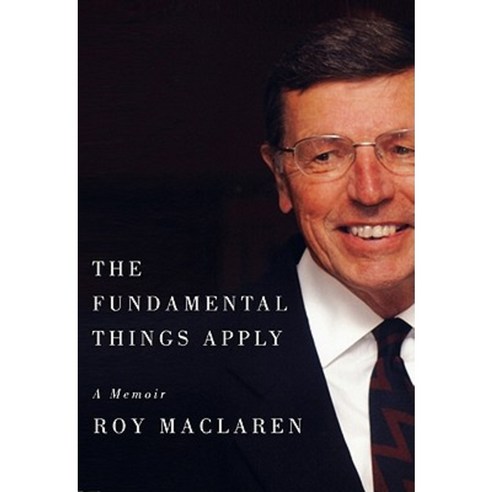 The Fundamental Things Apply: A Memoir Hardcover, McGill-Queen''s ...