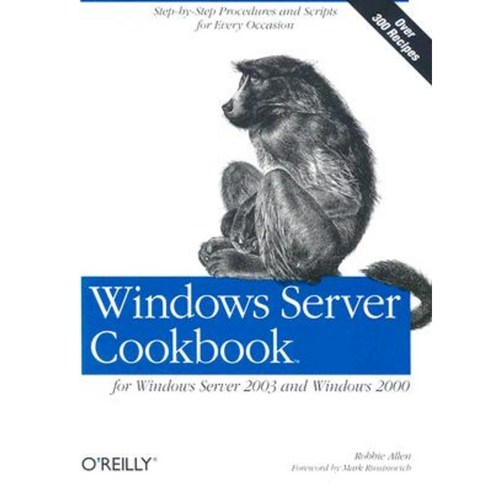Windows Server Cookbook Paperback, O''Reilly Media - 가격 변동 추적 그래프 - 역대가