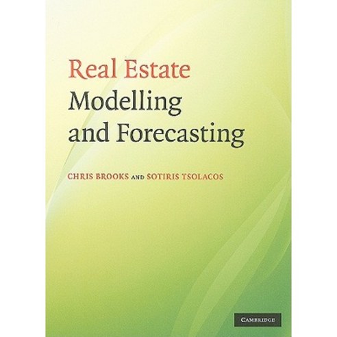 Real Estate Modelling and Forecasting Hardcover, Cambridge University ...