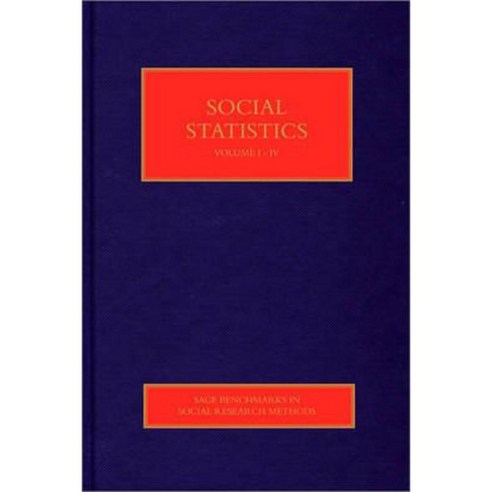 Social Statistics Hardcover, Sage Publications Ltd - 가격 변동 추적 그래프 - 역대가