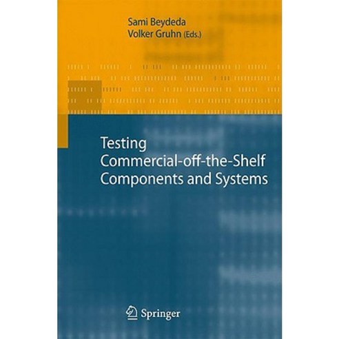 Testing Commercial-Off-The-Shelf Components and Systems Hardcover ...