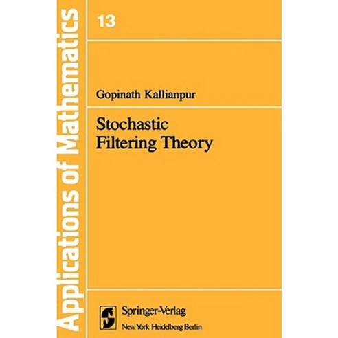 Stochastic Filtering Theory Hardcover, Springer - 가격 변동 추적 그래프 - 역대가