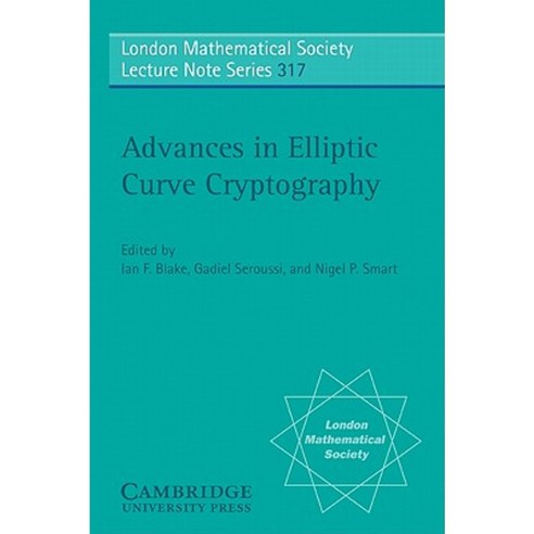 Advances in Elliptic Curve Cryptography Paperback, Cambridge University ...