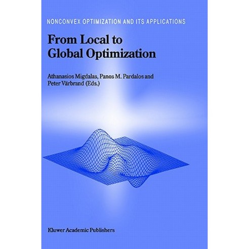 From Local to Global Optimization Hardcover, Springer - 가격 변동 추적 그래프 - 역대가