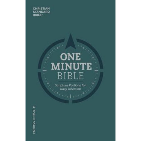 CSB One Minute Bible: Scripture Portions for Daily Devotion Tradepaper ...