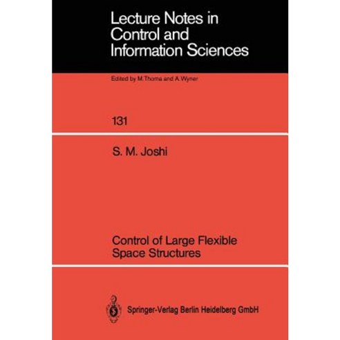 Control of Large Flexible Space Structures Paperback, Springer - 가격 변동 추적 그래프