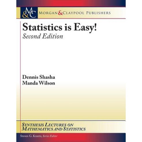 Statistics Is Easy! Second Edition Hardcover, Morgan & Claypool - 가격 변동 ...