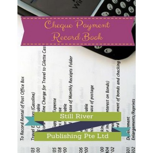 Cheque Payment Record Book Paperback, Createspace Independent ...