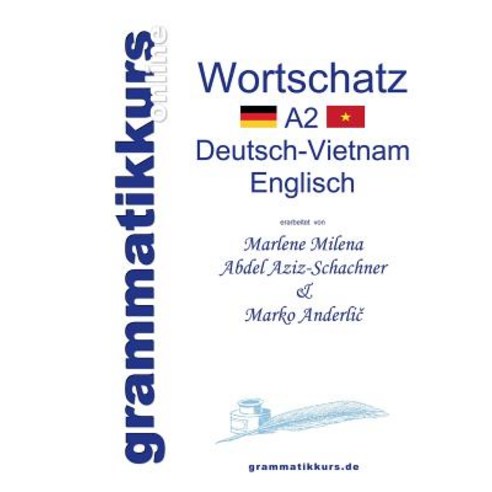 Worterbuch Deutsch-Vietnamesisch-Englisch Niveau A2 Paperback, Books on ...