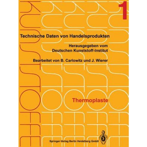 Thermoplaste: Merkblatter 1-400 Paperback, Springer - 가격 변동 추적 그래프 - 역대가