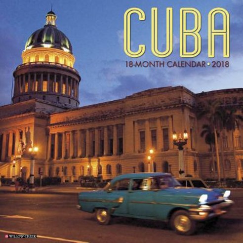 Cuba 2018 Wall Calendar Wall, Willow Creek Press Calendars - 가격 변동 추적 ...