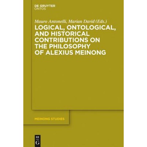 Logical Ontological and Historical Contributions on the Philosophy of ...