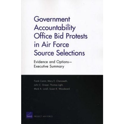 Government Accountability Office Bid Protests in Air Force Source ...