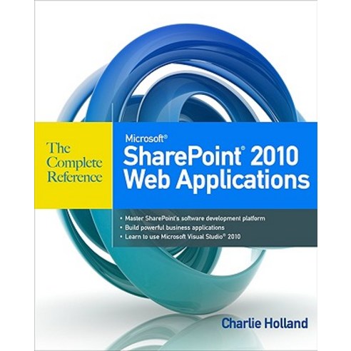 Microsoft SharePoint 2010 Web Applications Paperback, McGraw-Hill Education - 가