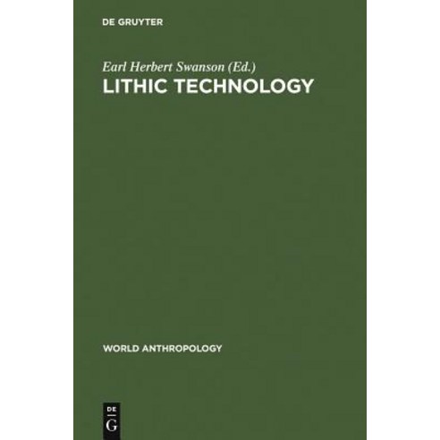 Lithic Technology Hardcover, Walter de Gruyter - 가격 변동 추적 그래프 - 역대가