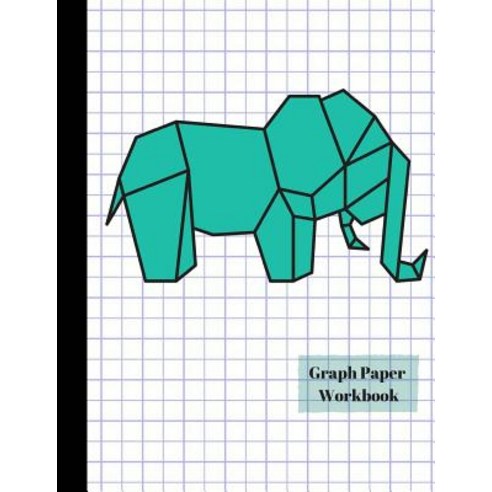 Origami Elephant 4x4 Quad Graph Paper Workbook Paperback, Createspace ...