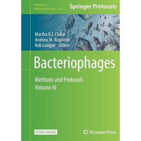Bacteriophages: Methods and Protocols Volume 3 Hardcover, Humana Press ...