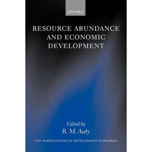 Resource Abundance and Economic Development Paperback, OUP Oxford - 가격 ...