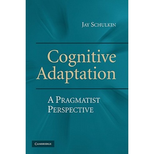 Cognitive Adaptation Hardcover, Cambridge University Press - 가격 변동 추적 ...