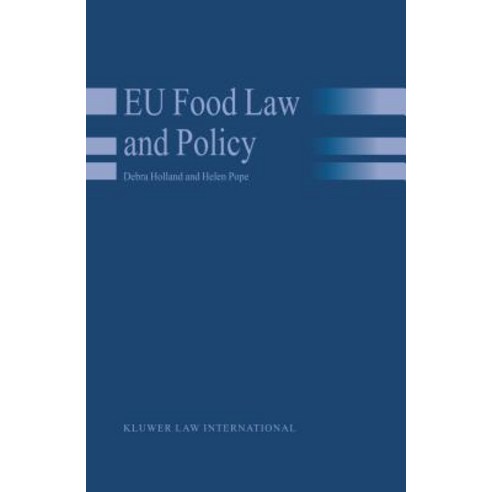 Eu Food Law and Policy Hardcover, Kluwer Law International - 가격 변동 추적 ...