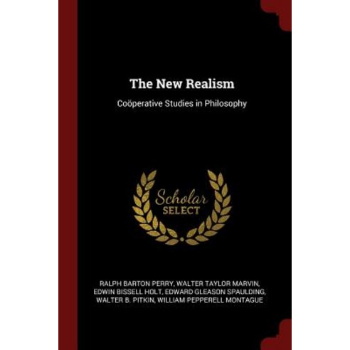 The New Realism: Cooperative Studies in Philosophy Paperback, Andesite ...