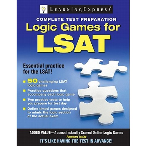 LSAT Logic Games Paperback, Learning Express (NY) - 가격 변동 추적 그래프 - 역대가