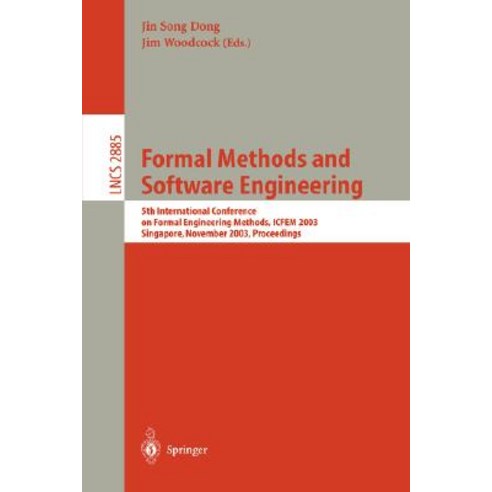 Formal Methods and Software Engineering: 5th International Conference on Formal Engineering ...