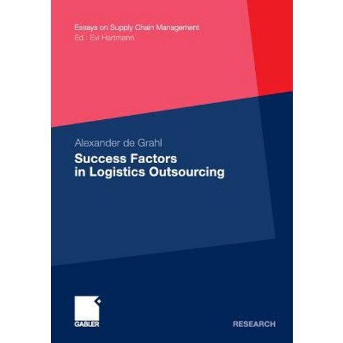 Success Factors in Logistics Outsourcing, Gabler Verlag - 가격 변동 추적 그래프 ...