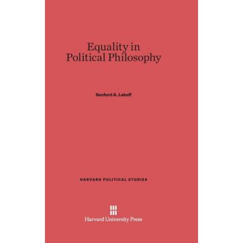 Equality in Political Philosophy Hardcover, Harvard University Press - 가격 변동 추적