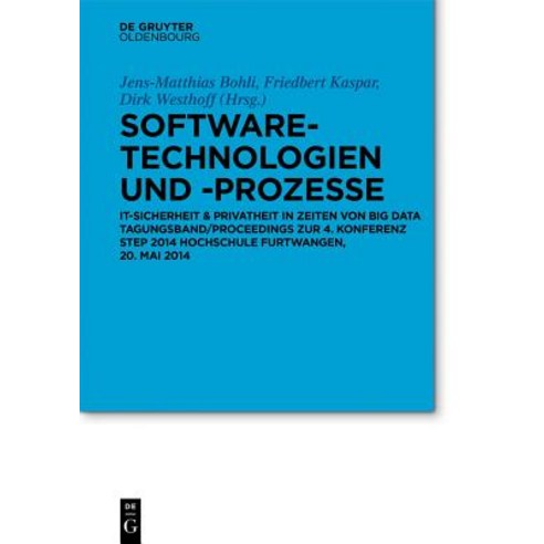 Software-Technologien Und -Prozesse Paperback, Oldenbourg Wissenschaftsverlag