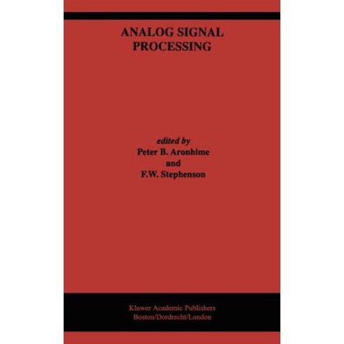 Analog Signal Processing Hardcover, Springer - 가격 변동 추적 그래프 - 역대가
